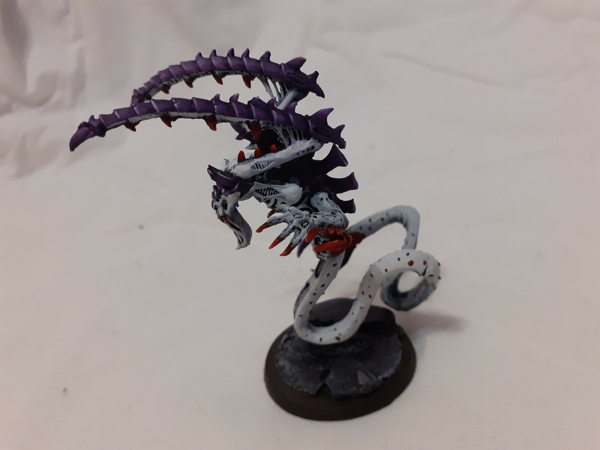 Red Terror Tyranid Warhammer 40k Tyranids Metal Ravener Painted
