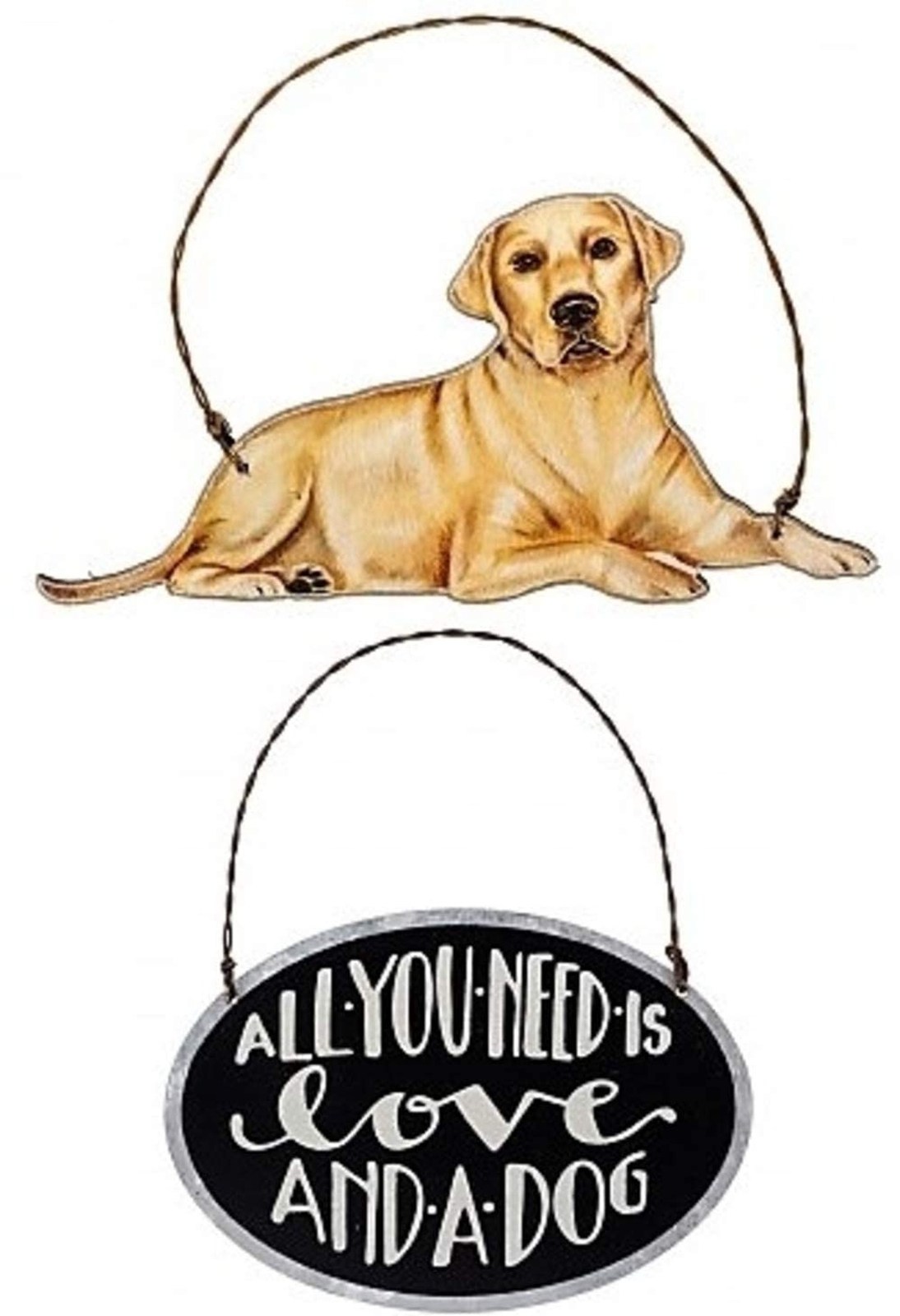 Yellow Lab Christmas Ornament, Holiday Labrador Retrievers Tree ...