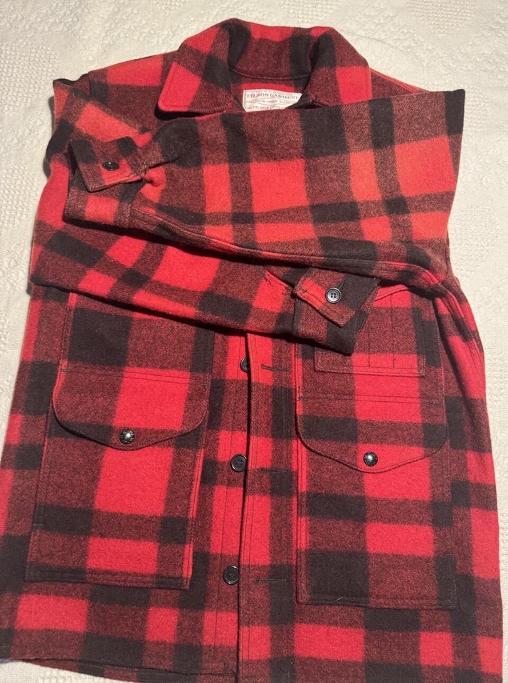 *RARE* VTG Filson - Mackinaw Cruiser Style 110 (size 46) *IMMACULATE ...