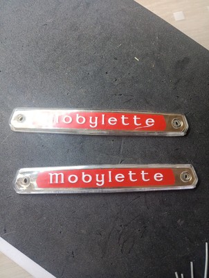 Monogramme / Logo "Mobylette" Insigne réservoir Mobylette Motobécane ...