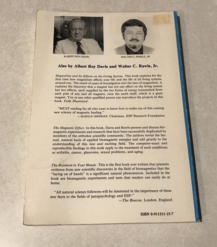 The Magnetic Effect by Davis, Albert Roy; Rawls, Walter, Jr. Paperback ...