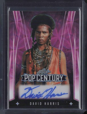 2025 Leaf Pop Century Kaleidoscope Pink David Harris 3/5 Auto Autograph ...