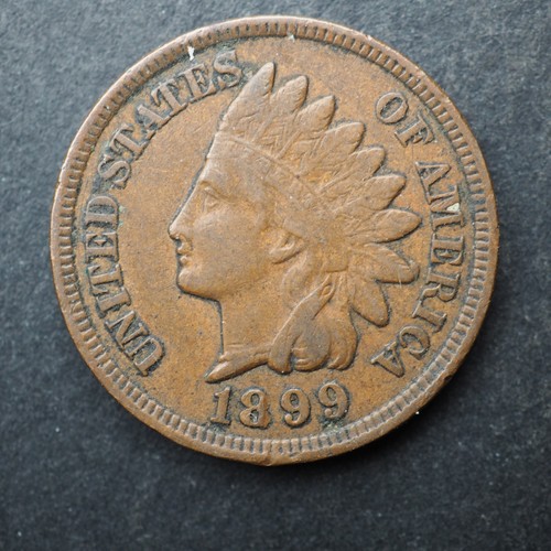 1899 ** INDIAN HEAD CENT *NICE COIN!* - FREE SHIPPING! M8234 | eBay
