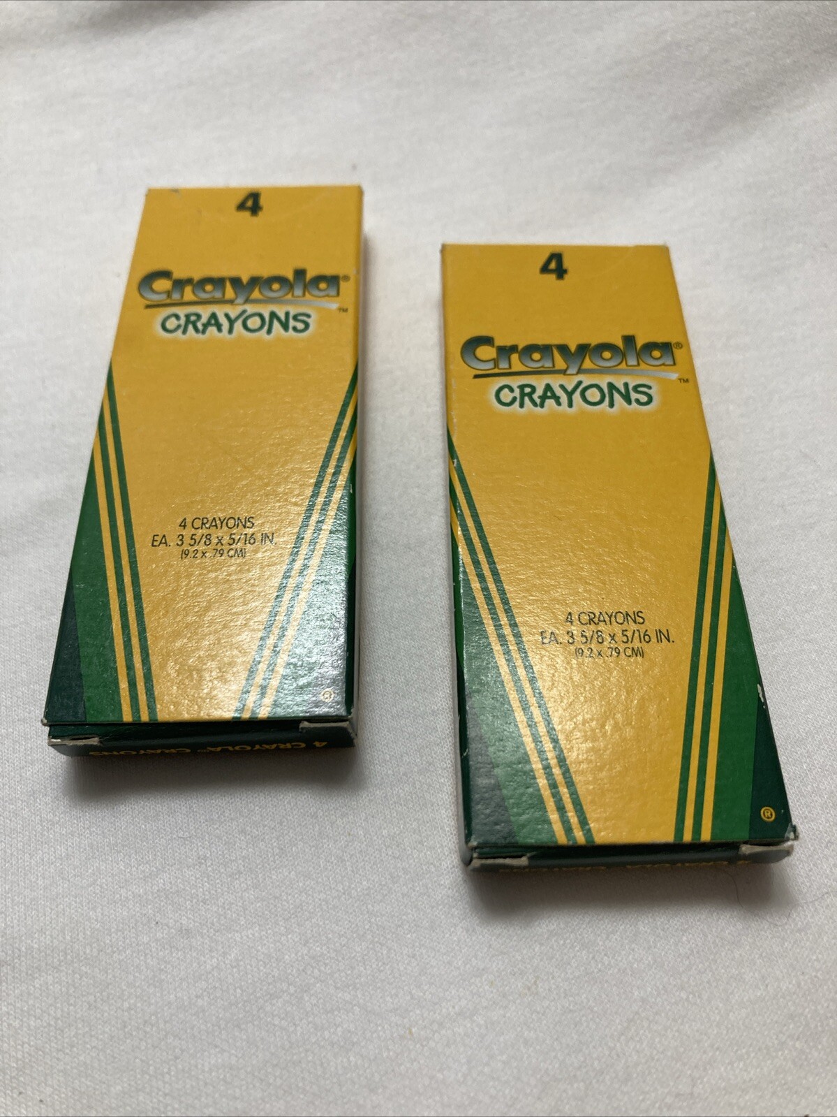 Vintage Crayola Crayons Binney Smith 2 Pack Sample Box 1997 NOS - Lot ...