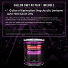 Restoration Shop Fiji Blue Metallic Acrylic Urethane Gallon Only Auto ...