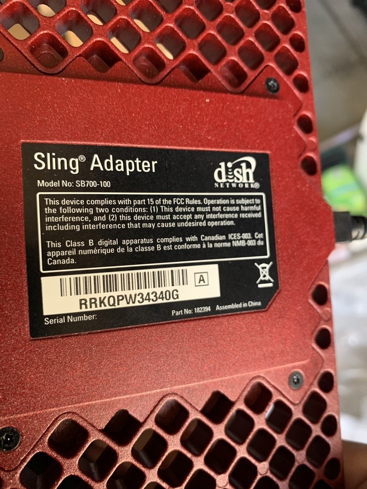 DISH NETWORK SLING ADAPTER SB700-100 182394 | eBay
