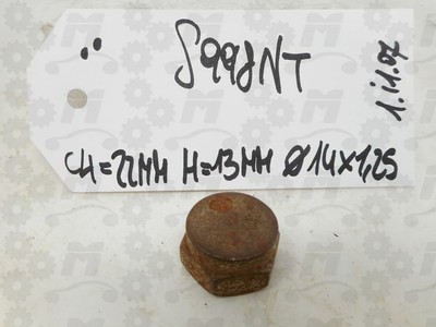 Steel Cap Hex Nut 14x1.25 MM Pitch For Multiple Applications | eBay