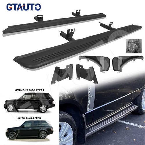 For 2003-2012 Land Range Rover HSE L322 Aluminum Side Step Nerf Bars OE ...