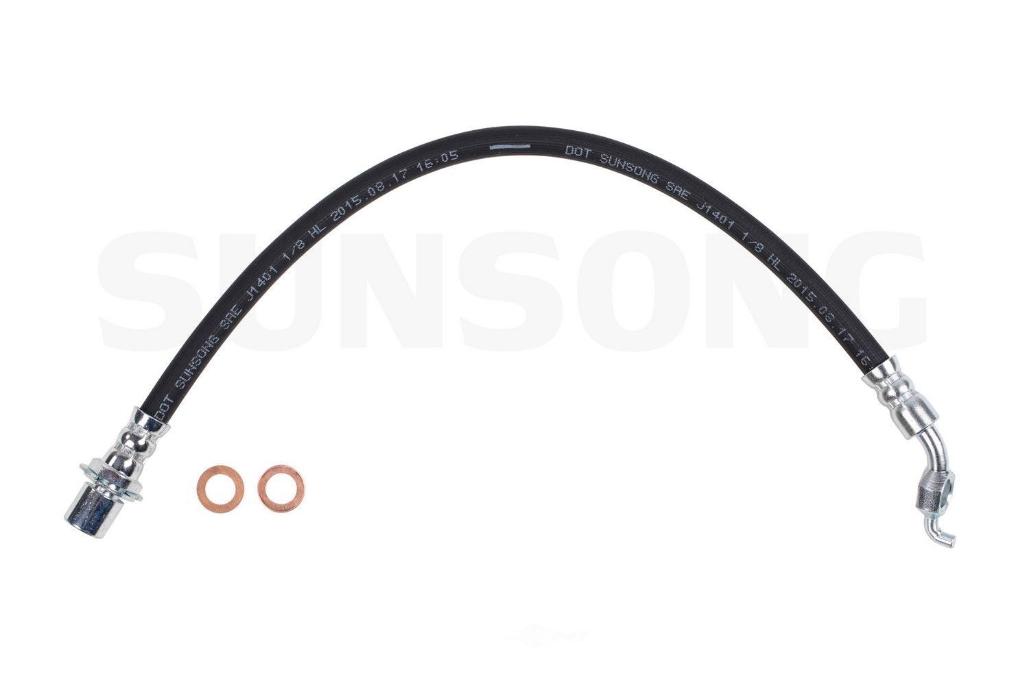 Brake Hydraulic Hose Sunsong North America 2204474 fits 1993 Lexus ...