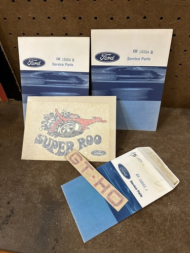 NOS XW GT GTHO SUPEROO FALCON GT XY Ford FOMOCO Decal Super Roo | eBay ...