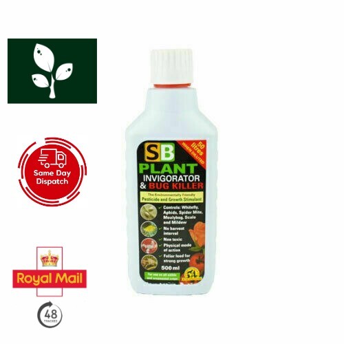 SB Plant Invigorator 500ml Concentrate Pest Control Growth Stimulant ...