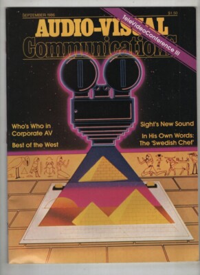 Audio-Visual Communications TelevideoConference III September 1986 ...