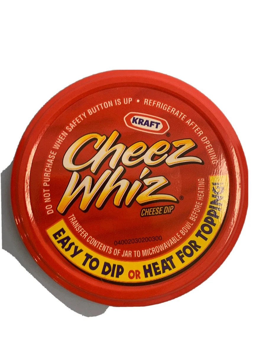 Cheez Whiz Product Label