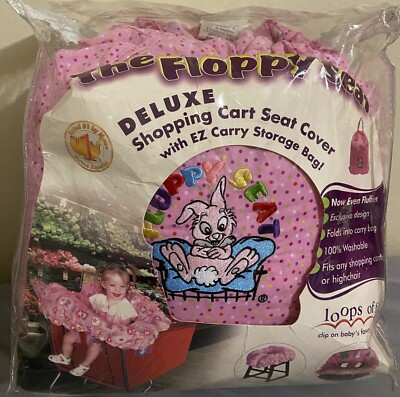 The Floppy Seat Deluxe (Pink) Shopping Cart & Highchair Cover | eBay