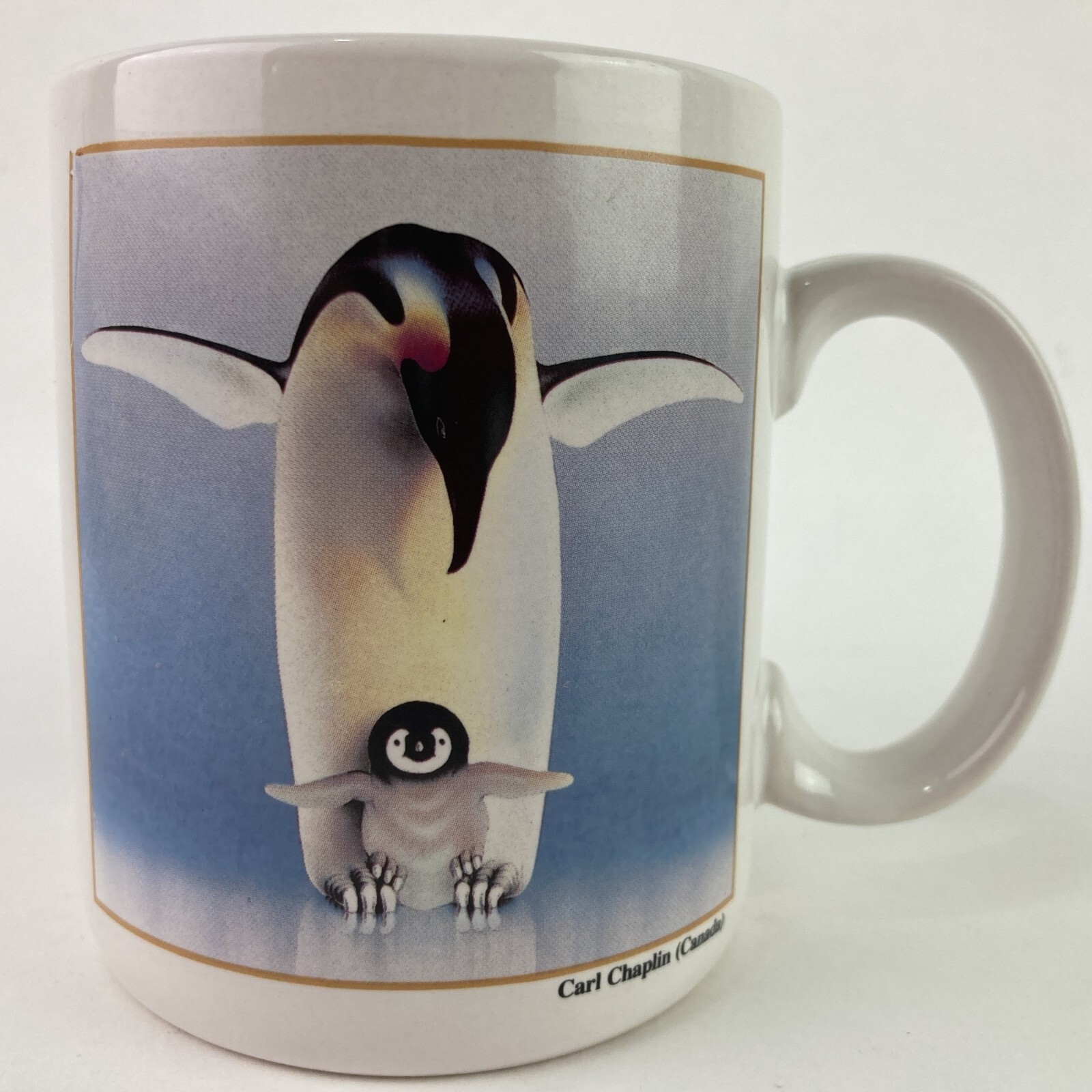 Emperor Penguins Carl Chaplin Canada Mug Cup United Nations Children ...