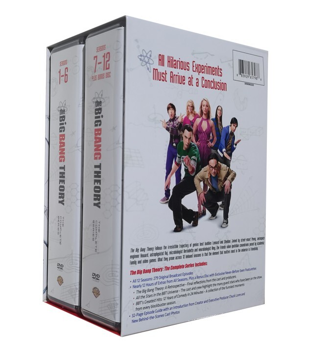 The Big Bang Theory The Complete Series (DVD, 37 Disc Box Set) Seasons ...