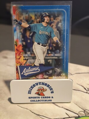 2024 Topps Update Cal Raleigh Autumn Tales #AT-11 Blue Seattle Mariners ...