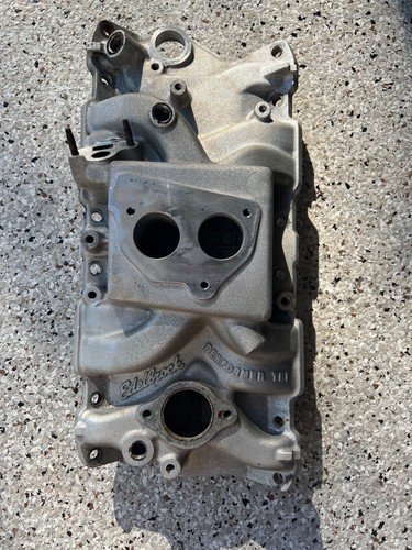 CHEVROLET GMC Edelbrock 3704 Performer TBI Intake Manifold GM 350/305 5 ...