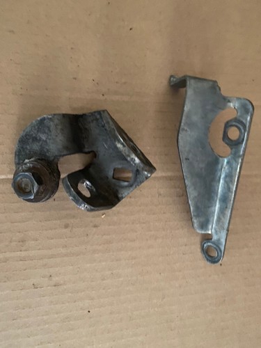 th350 transmission floor shift linkage used arm & cable bracket holder ...