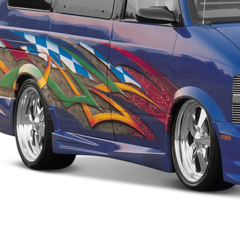 KBD Body Kits JD Style Polyurethane Full Body Kit For Chevrolet Astro ...