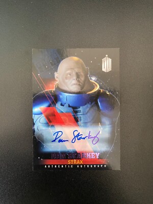 Doctor Who - DAN STARKEY - signed Topps trading card - 13/25 - ONLY 25 ...