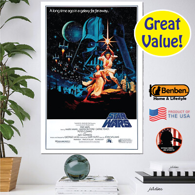 POSTER Star Wars New Hope Style 1 MULTIPLE FORMATS PAPER or CANVAS | eBay