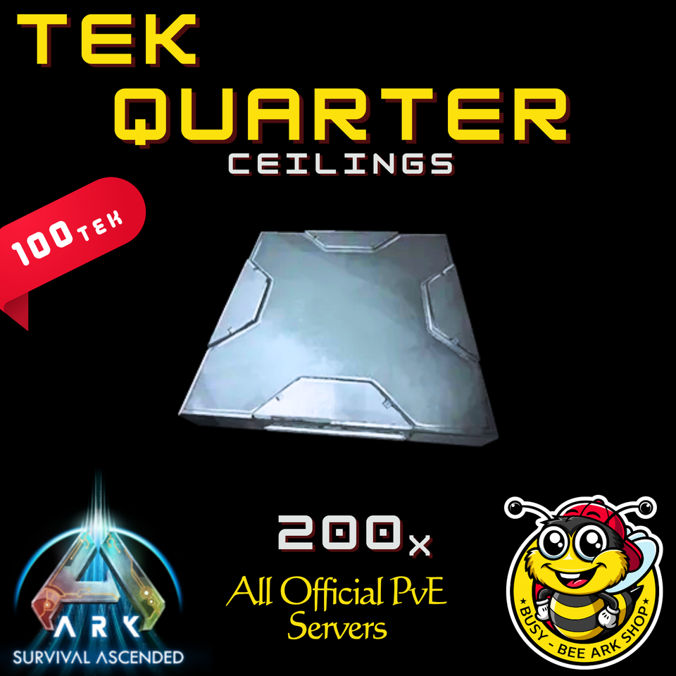 Ark Survival Ascended PVE Trading 100 Tek Structures Sets For SALE! | eBay
