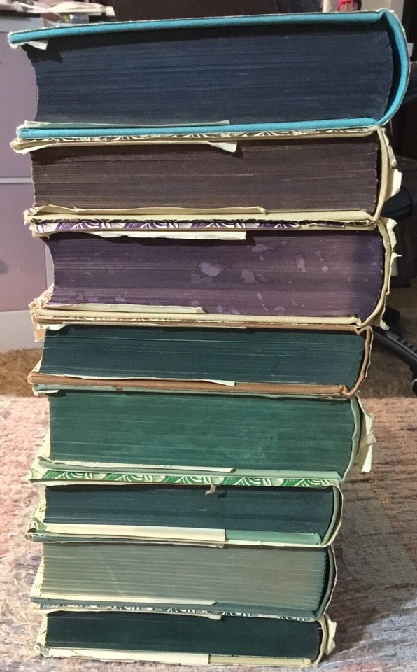 Vintage Lot Of 8 Hardcover Books From The Companion Book Club 1950s ...