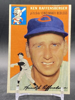 1954 Topps #46 Ken Raffensberger Cincinnati Redlegs Vintage Baseball ...
