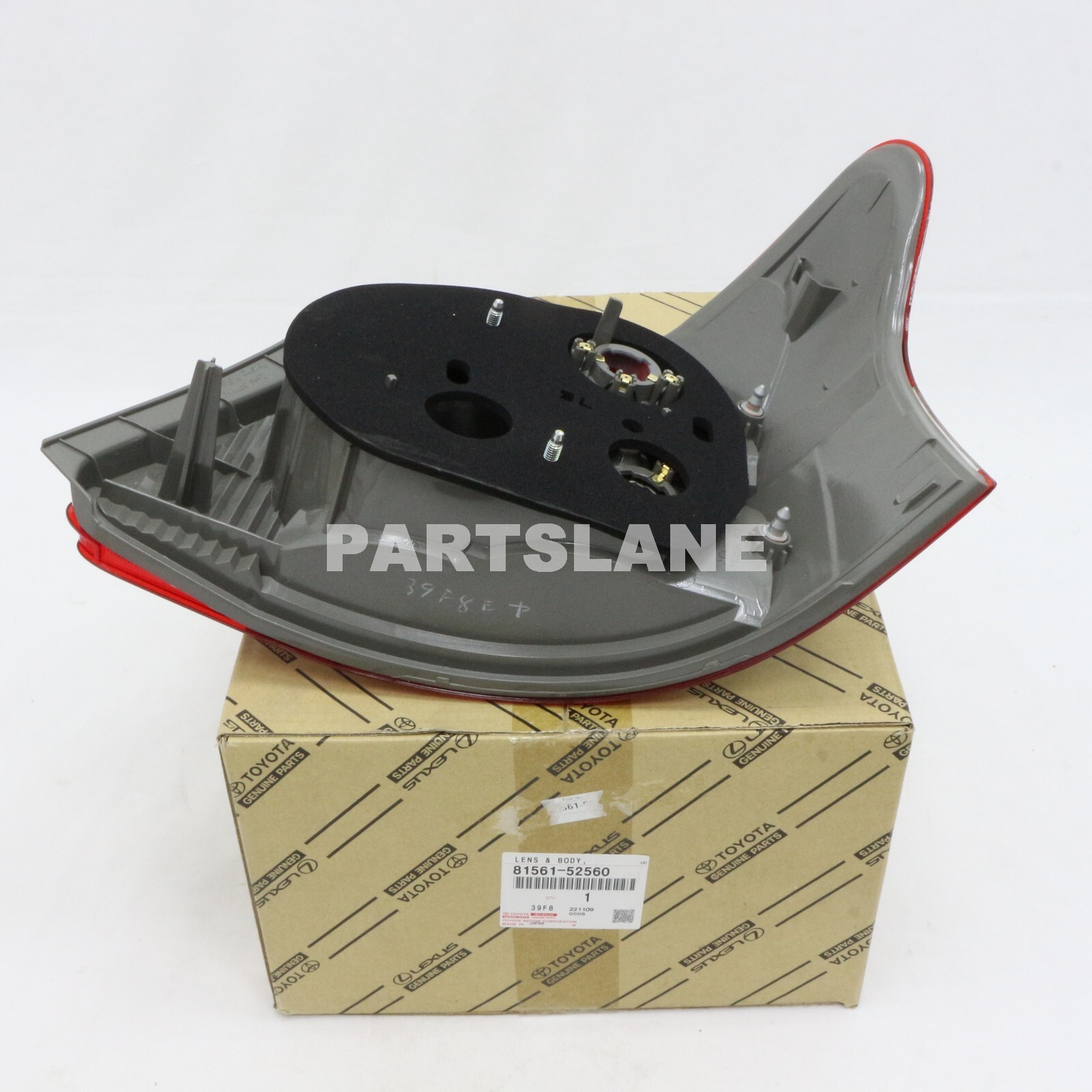 Toyota Yaris NCP92 OEM Rear Left LH Combination Lamp Lens & Body 81561 ...