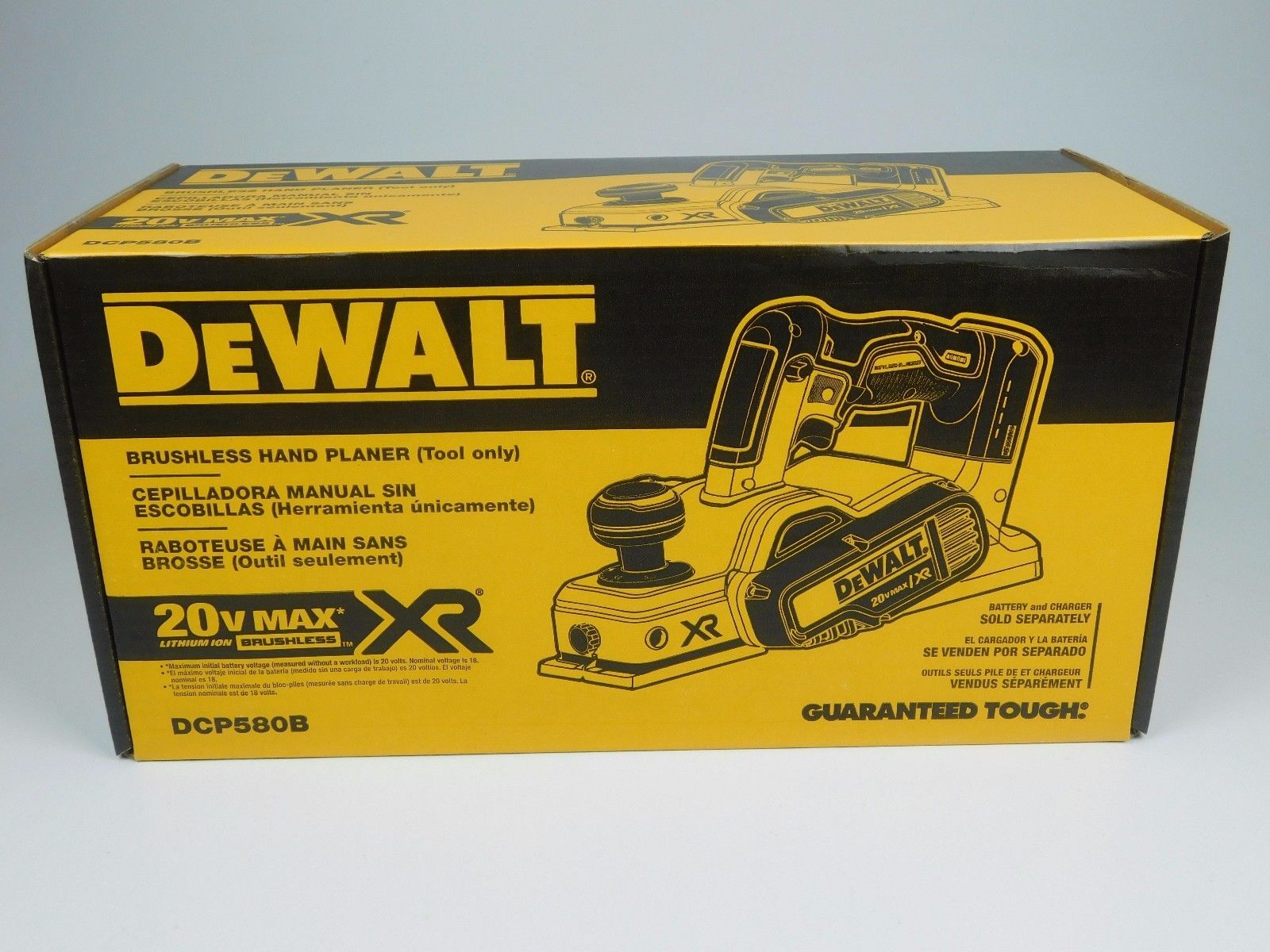 DeWalt DCP580B 20V Cordless Brushless 3 1/4" Planer (Tool Only ...