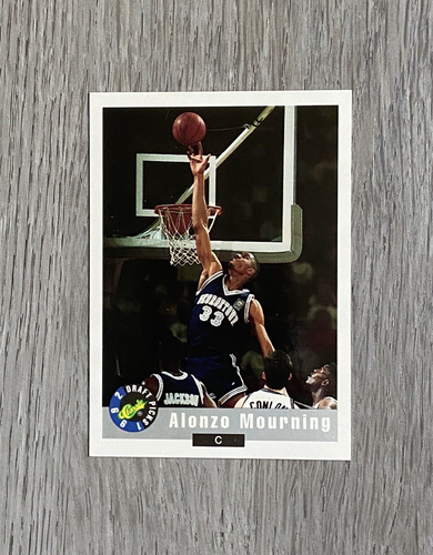 1992 NBA Classic Draft Picks | Alonzo Mourning | #60 | Georgetown | eBay