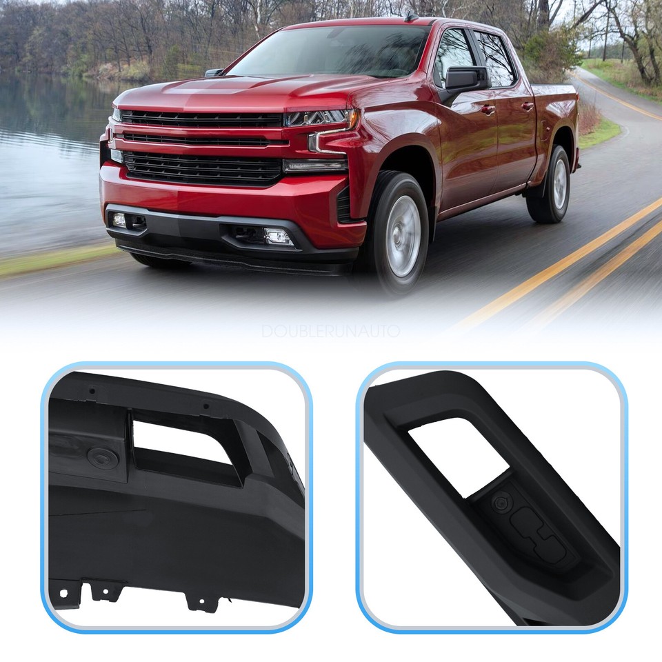 Front Bumper Cover Lower Valance W/O Z71 For Chevy Silverado 1500 2019 ...