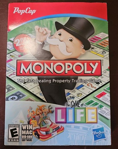 Monopoly + The Game of Life, Windows PC Mac 2012, PopCap Games, Very ...