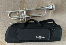 Allora Atr-580 Chicago Series Professional BB Trumpet Silver Plated ...