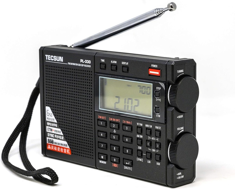 New Tecsun PL-330 Radio with SSB DSP Portable + XHDATA AN-80 Antenna | eBay
