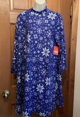 NEW Celebrate Together Women’s Holiday Christmas Snowflake Dress XL | eBay