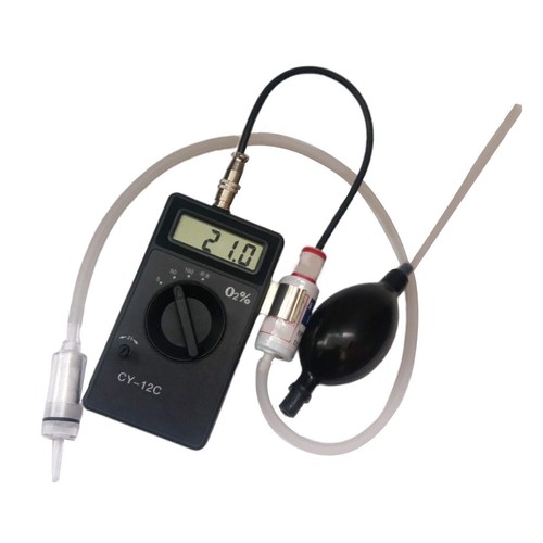 O2 Oxygen Analyzer CY12C Pro Oxygen Concentration Tester Meter Detector ...