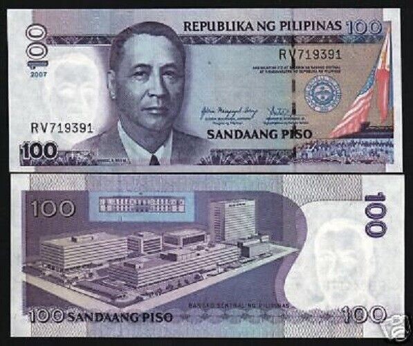 100 Philippine Peso Bill