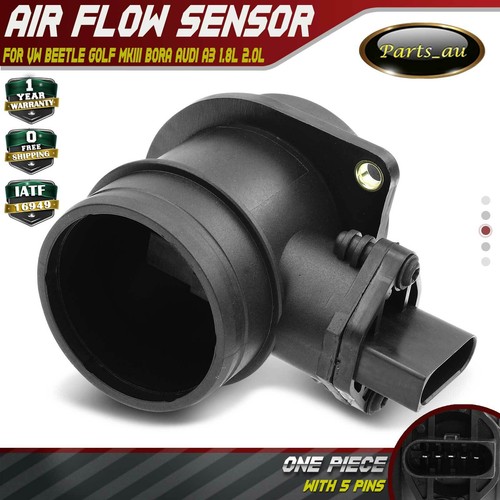 MAF Mass Air Flow Meter Sensor For VW Beetle Golf MKIII Bora Audi A3 1 ...