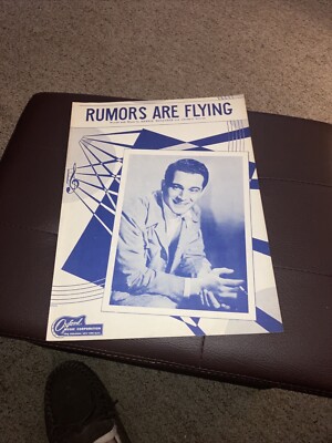 RUMORS ARE FLYING SHEET MUSIC 1946 PERRY COMO ORIGINAL | eBay