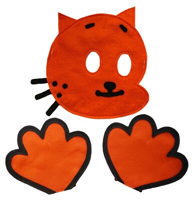 Lil Petey World Book day costume Dog Man mask paws Cat Kitten cartoon ...