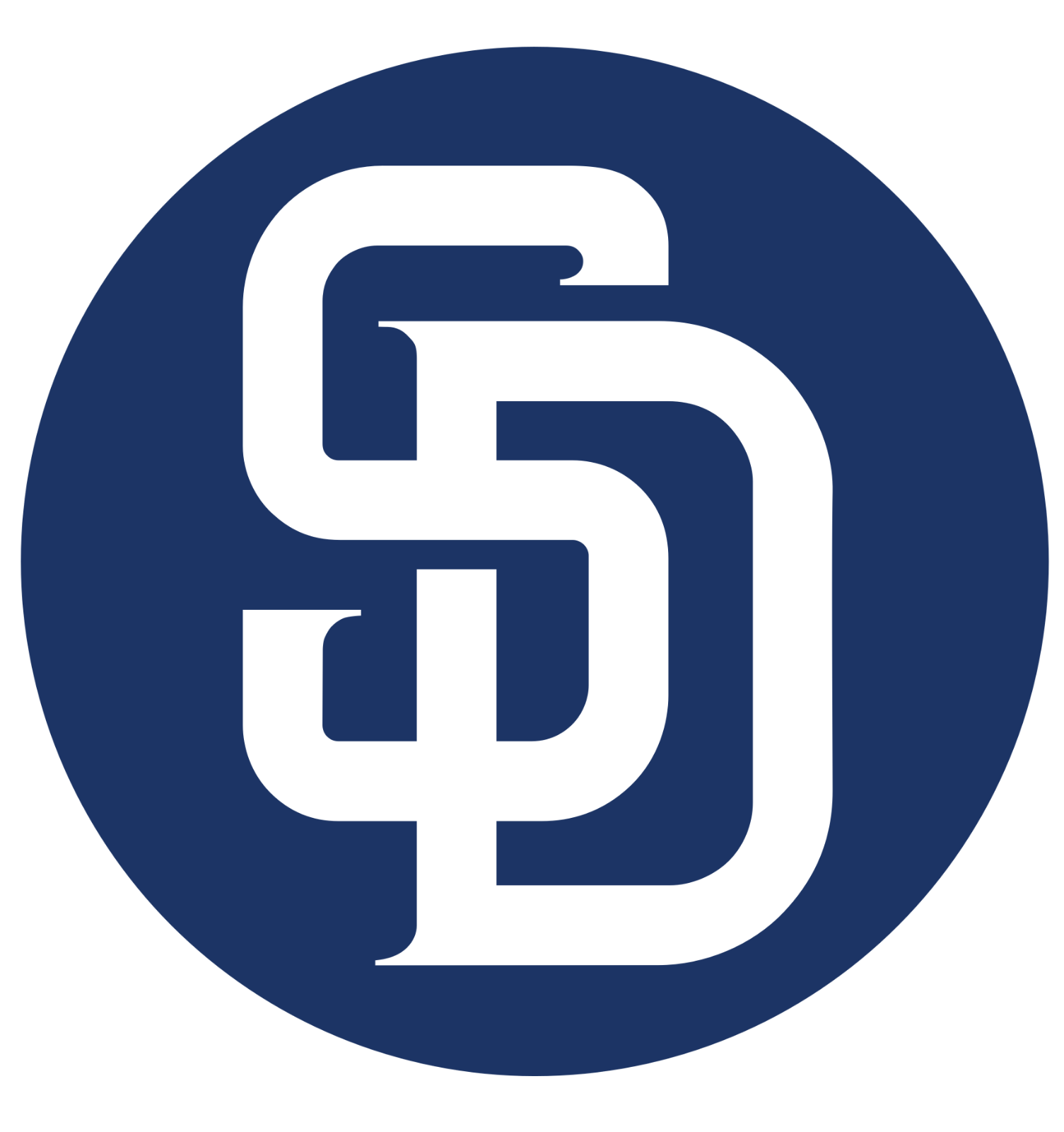 San Diego Padres sticker Logo MLB weatherproof laptop bumper vinyl ...