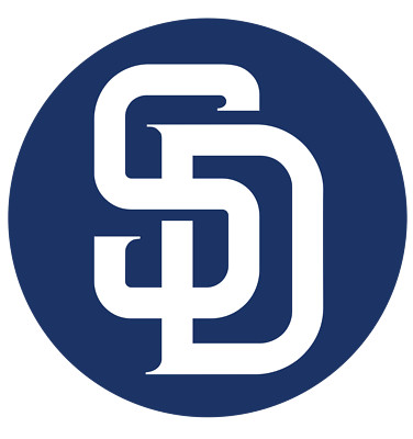 San Diego Padres sticker Logo MLB weatherproof laptop bumper vinyl ...