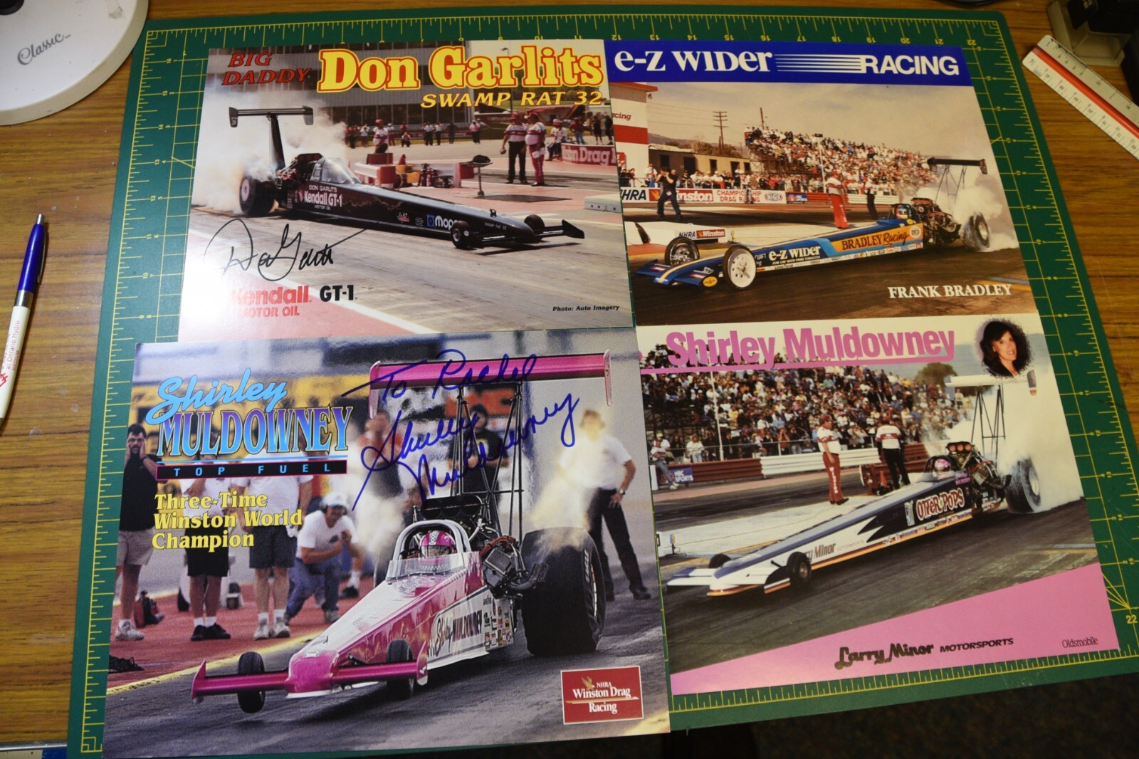 NHRA HAND OUT CARDS GARLITS, MULDOWNEY, FRANK BRADLEY | eBay