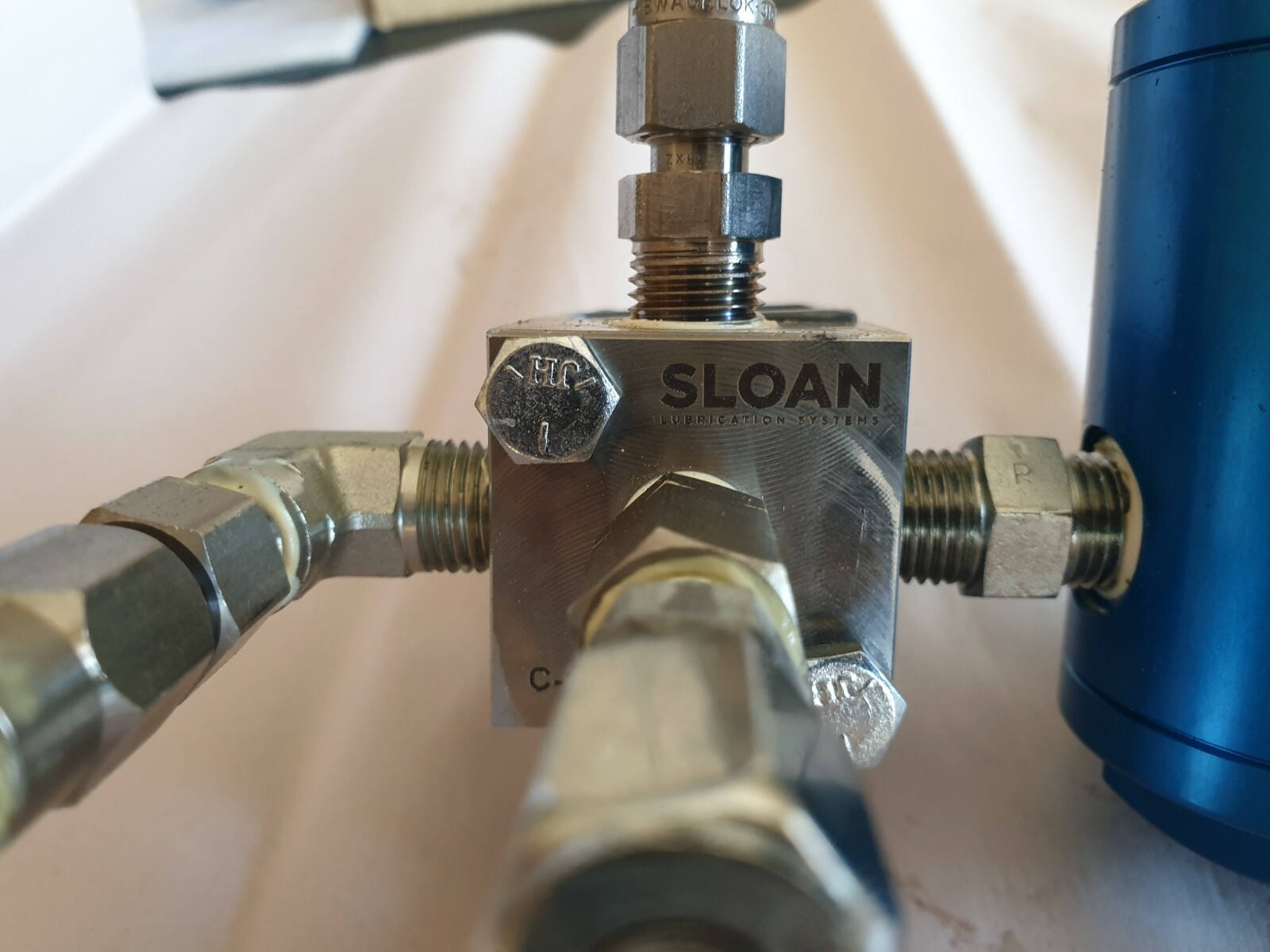 SLOAN SB-G-3000 SB-F-HP-A-10 GAUGE ASSEMBLY AND HIGH PRESSURE ...