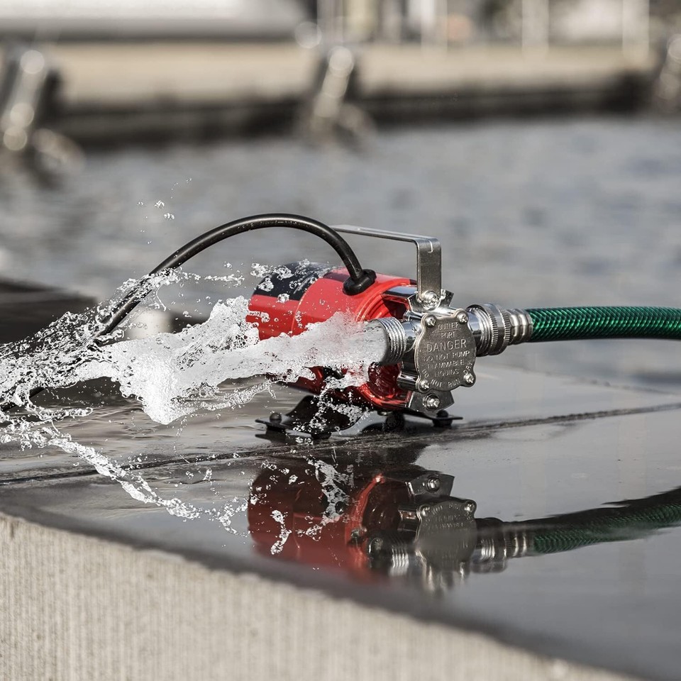 Utility Pump, Mini Portable Electric Water Transfer Pump Plumbing ...