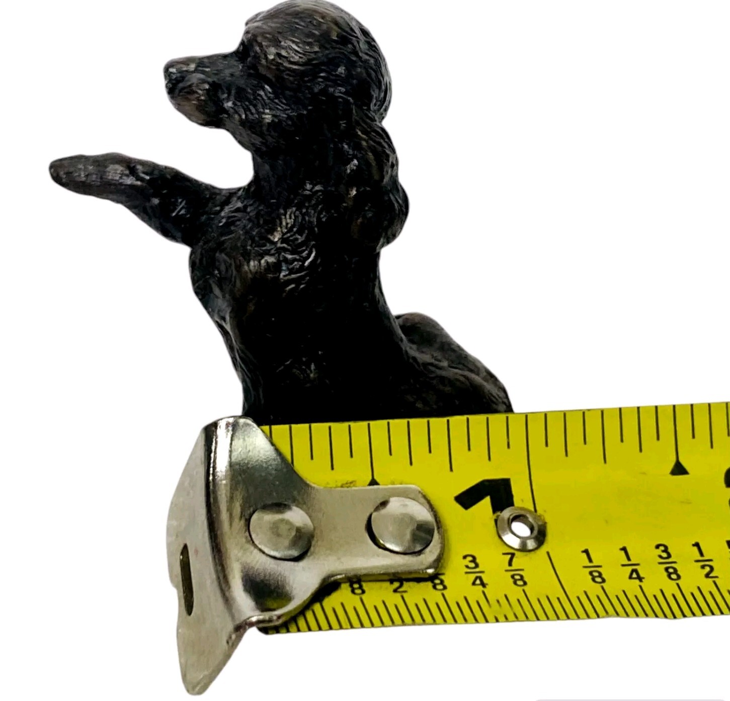 Sitting Cocker Spaniel One Paw up Dog Small Bronze Metal Figure ...