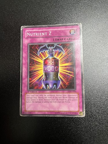 Nutrient Z - LOD-096 - Yu-Gi-Oh! - LP - 1st Ed. | eBay