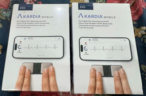 2X AliveCor Kardia Mobile Single-Lead EKG Real-Time Detection in 30 New ...